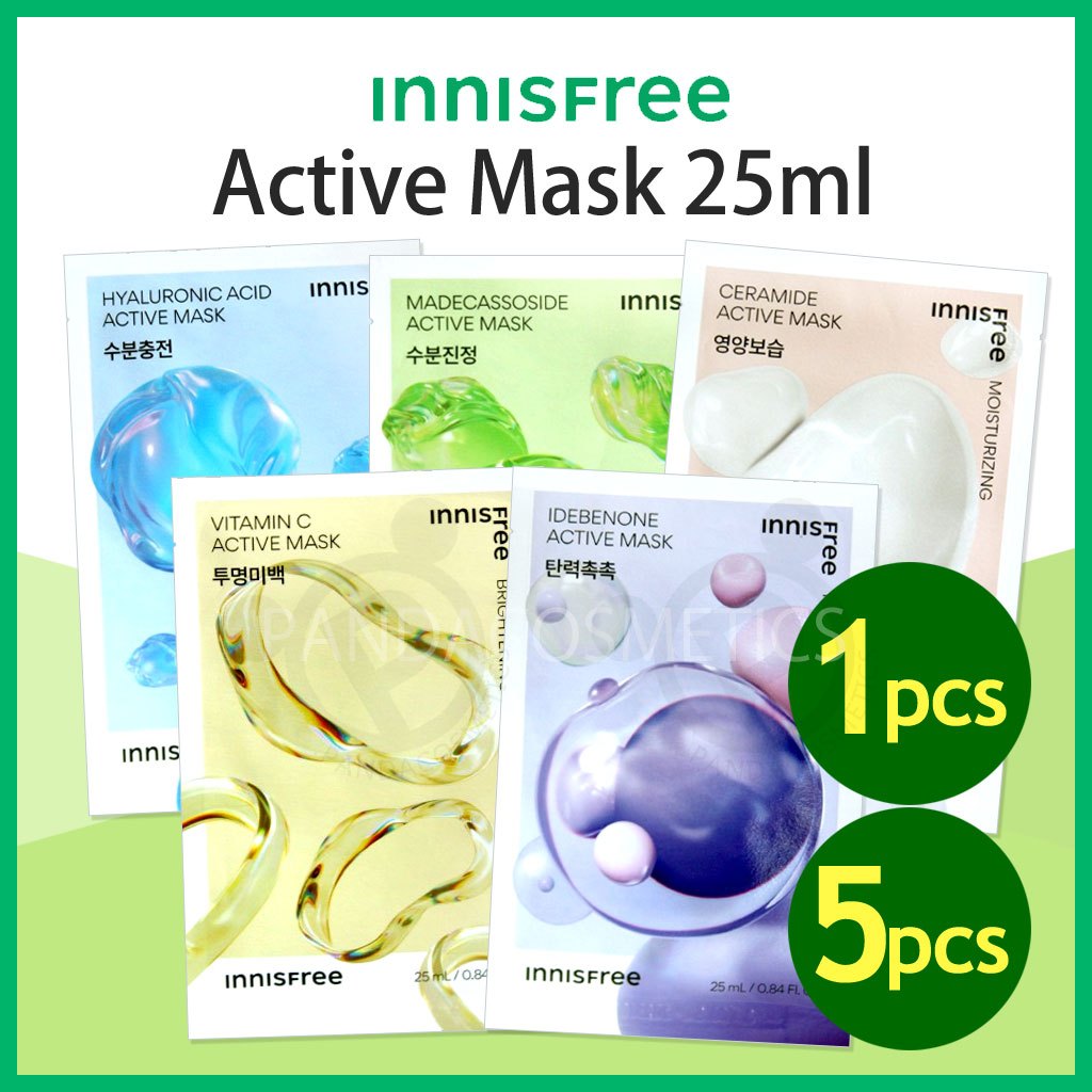 [INNISFREE] Active Mask 25ml / Skin Clinic Mask 20ml | Shopee Malaysia