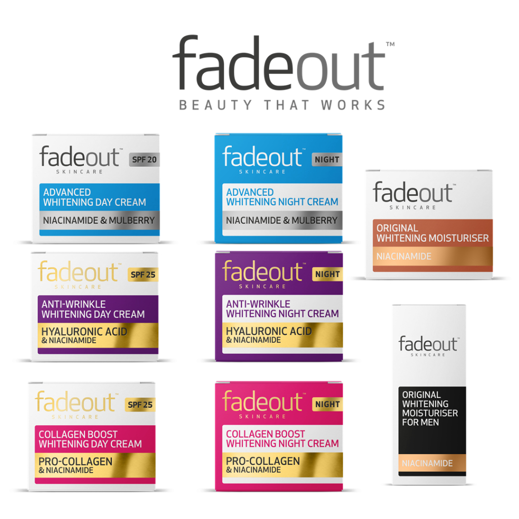 Fade Out Whitening Cream Moisturizer Day Cream Night Cream SPF25 ...