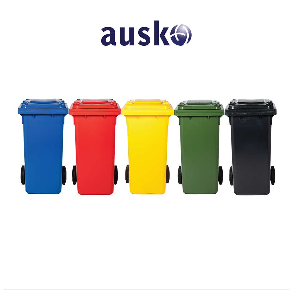 Mobile Garbage Bin | MGB | 80L, 120L, 240L, 360L | Trash Bin | Dustbin ...