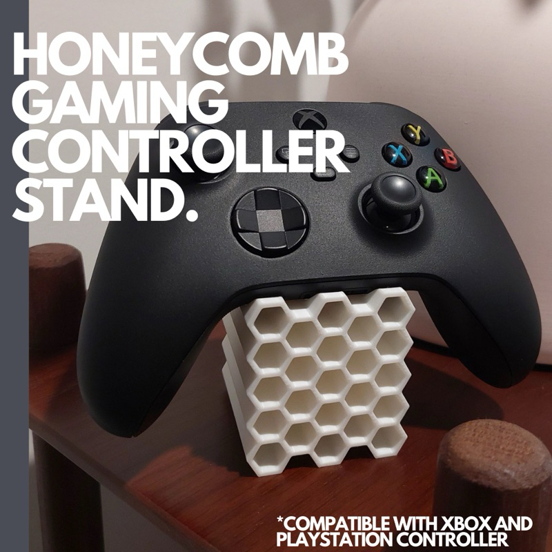 Display Stand Dock for Xbox and Playstation Gaming Controller Honeycomb ...