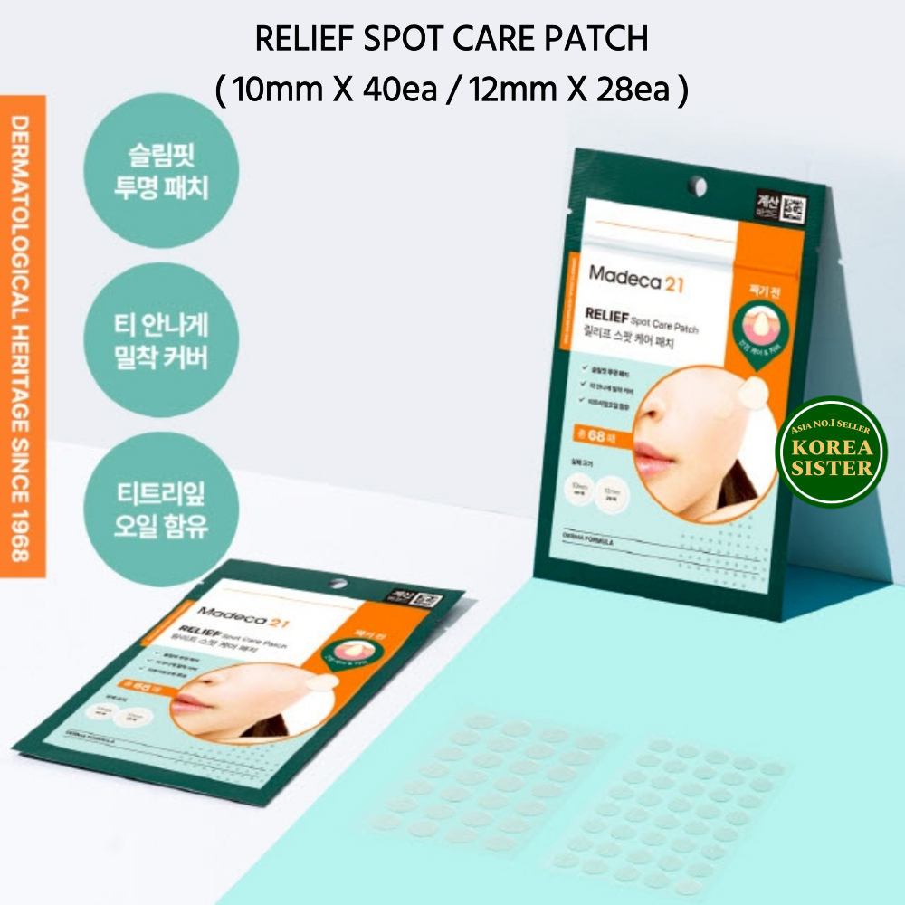 madeca 21 relief spot care patch (10mm X 40ea / 12mm X 28ea) | Shopee Malaysia