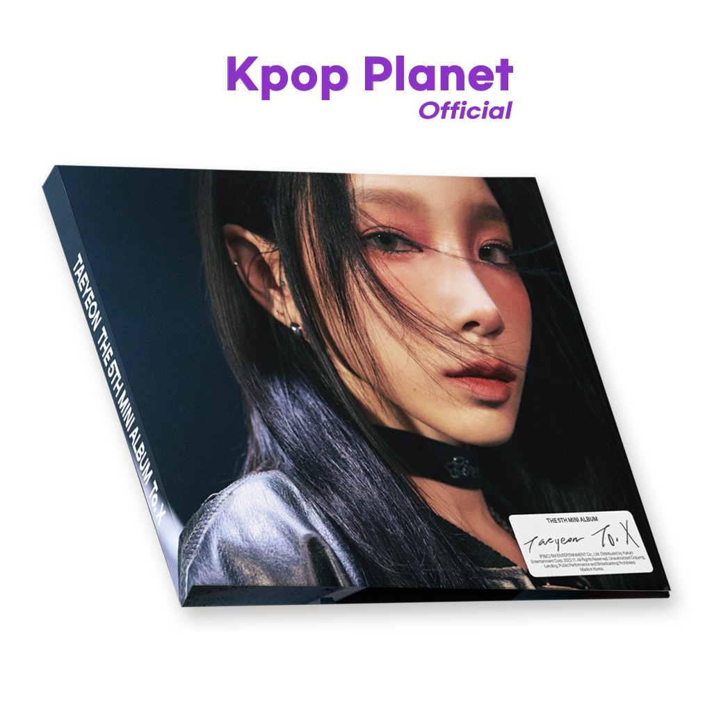[Digipack ver.] SNSD TAEYEON - 5th Mini Album [ To. X ] | Shopee Malaysia