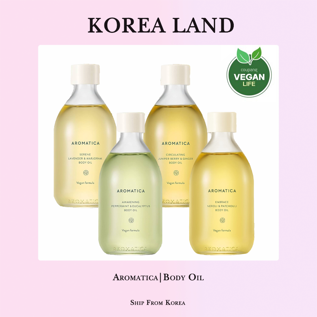 Aromatica | Embrace/Circulating/Awakening/Serene Body Oil (100ml ...