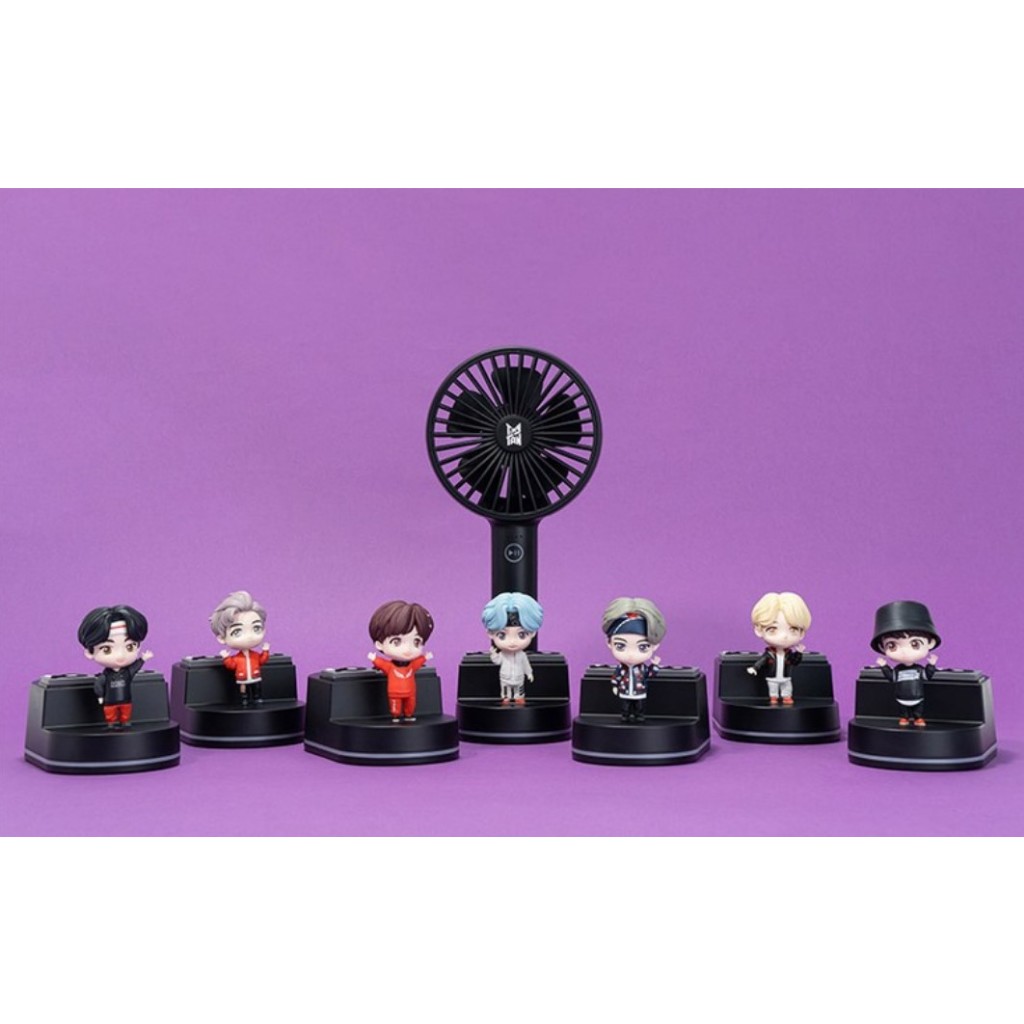 BTS Tiny Tan Figure Cradle Portable Rechargeable Fan | Shopee Malaysia
