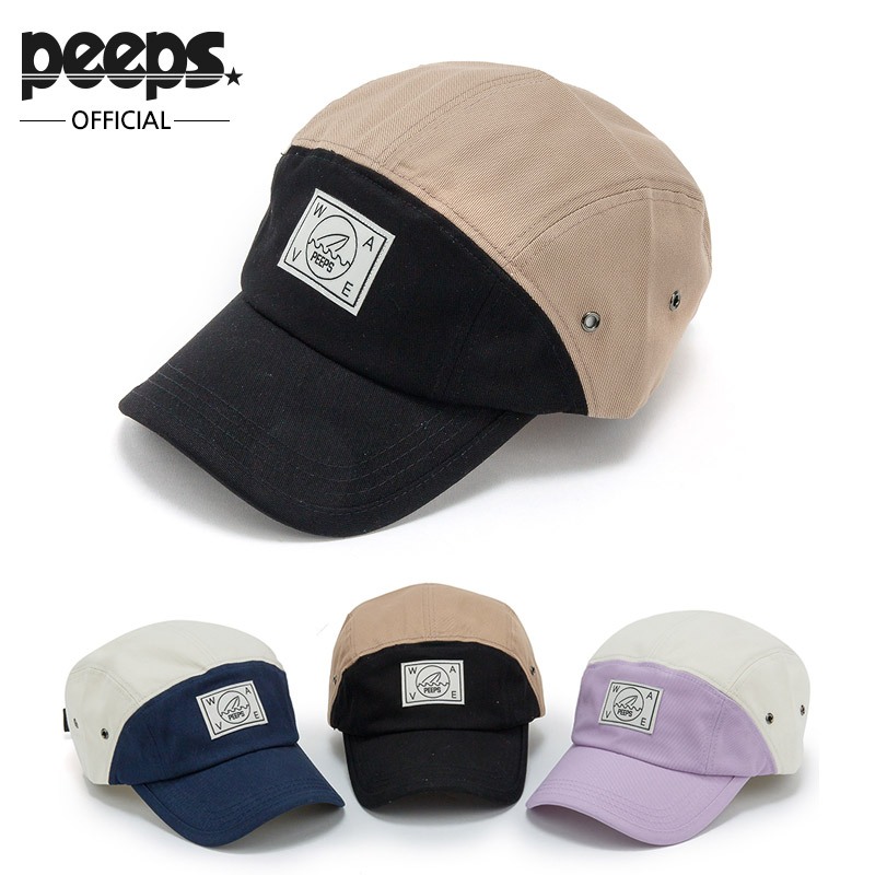 [PEEPS] Two Tone Curved Camp Cap(3 Color) | Shopee Malaysia