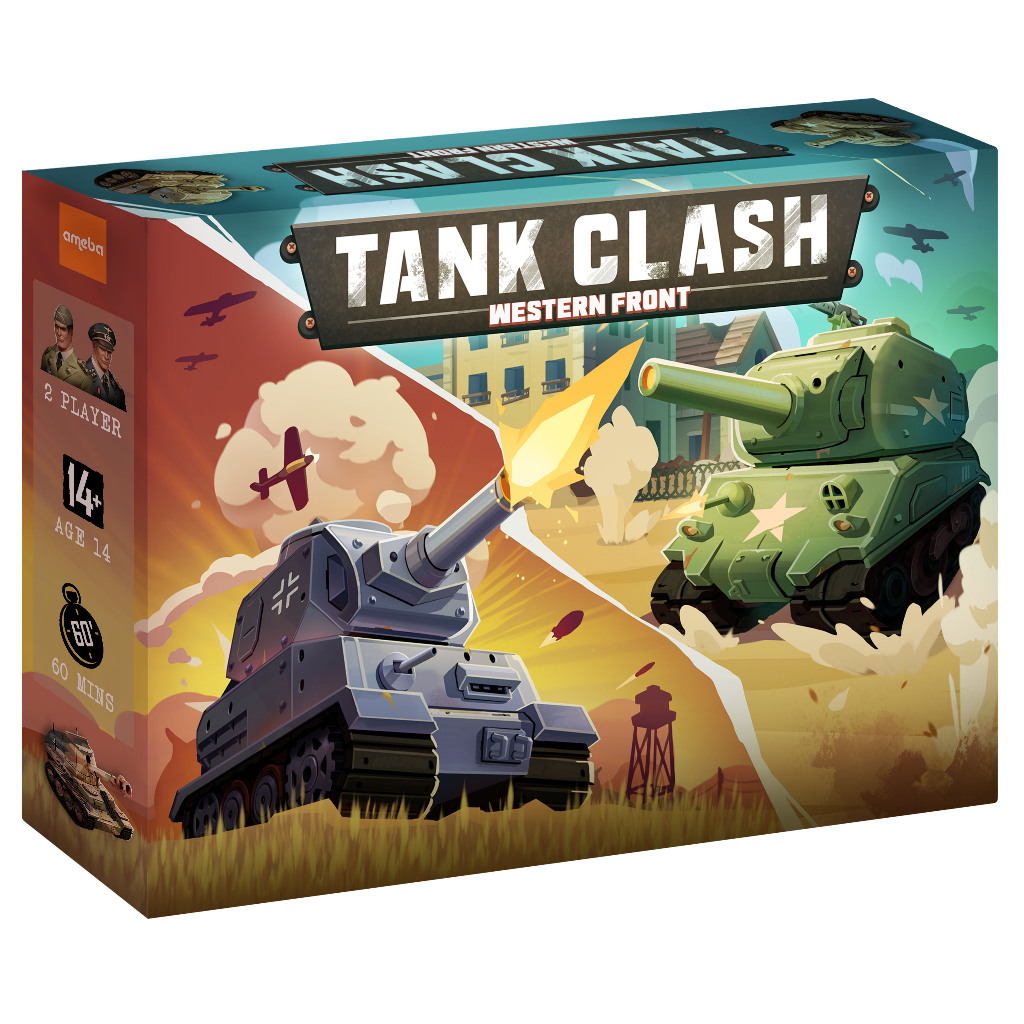 tank clash : western front board game | Shopee Malaysia