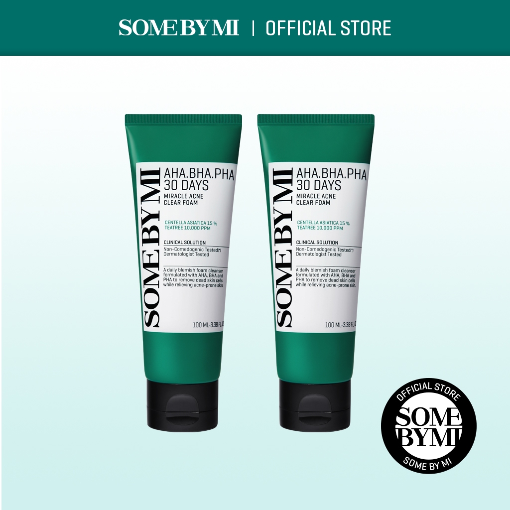 [Bundle of 2] SOMEBYMI 30 Days Miracle Acne Clear Foam | Shopee Malaysia