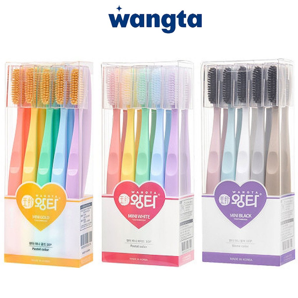 @BTS JUNGKOOK@ (WANGTA) MINI Toothbrush 10pcs / Korea Soft dental oral ...