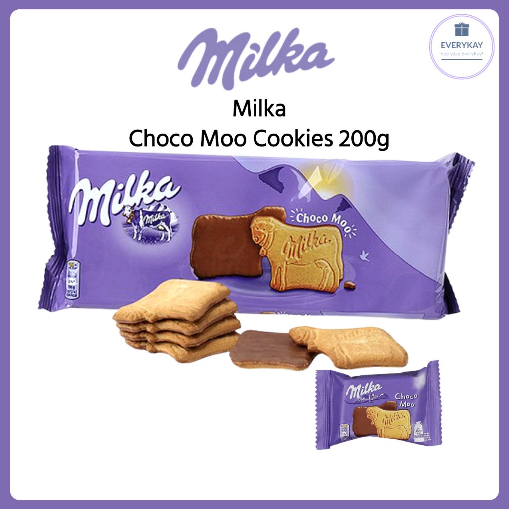 [Milka] Choco Moo | Cookies | Chocolate Cookies | Choco Cookies | Choco ...