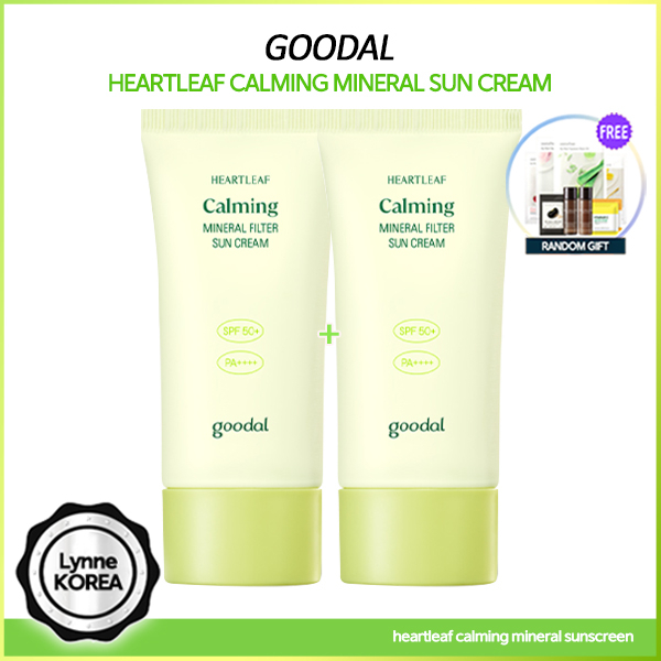 GOODAL Heartleaf (Houttuynia Cordata) Calming Mineral Filter Sun Cream ...