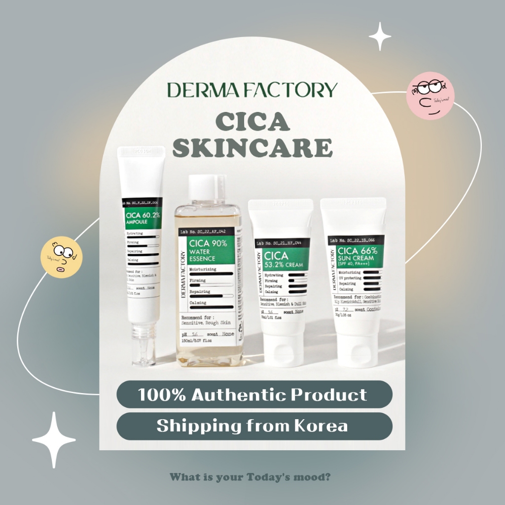 [Derma Factory] Cica Skincare Series | Centella Asiatic Madeca Ampoule ...