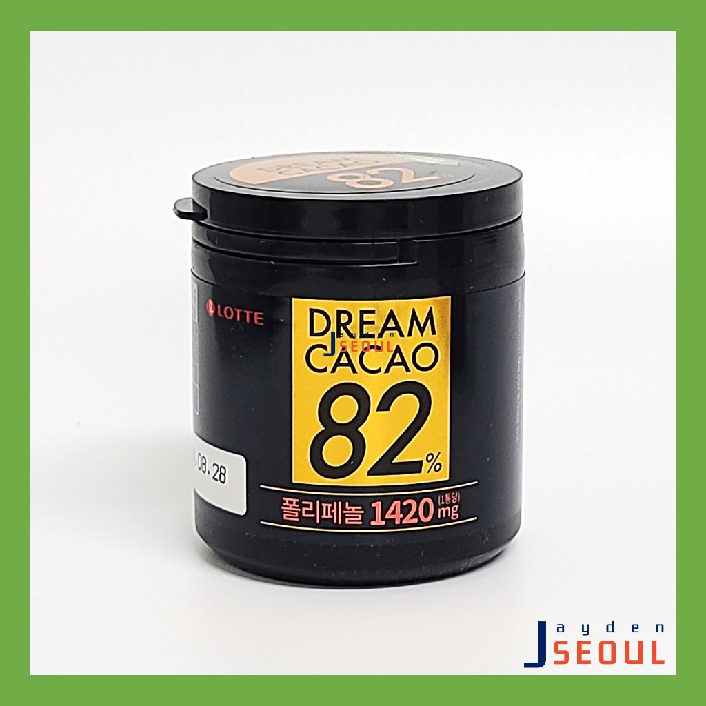 [Lotte] Dream Cacao (56% 72% 82% Polyphenol Chocolate, Dark Chocolate) | Shopee Malaysia