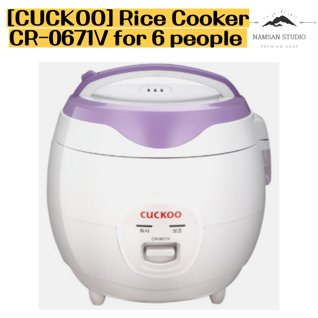 [CUCKOO] Rice Cooker CR-0671V for 6 people | Shopee Malaysia