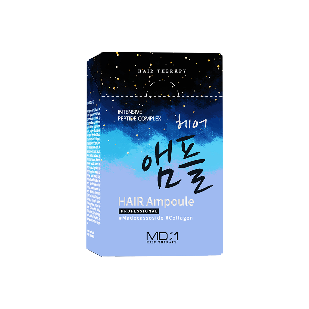 MD-1 (NEW)Intensive Peptide Complex Professional Scalp & Hair Ampoule (2 types) 10ml x 20ea(MD1 ...