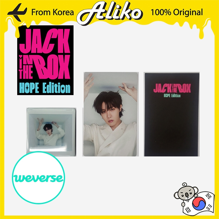 [POB ONLY] J-HOPE - Jack in the Box HOPE Edition Weverse POB | Shopee Malaysia