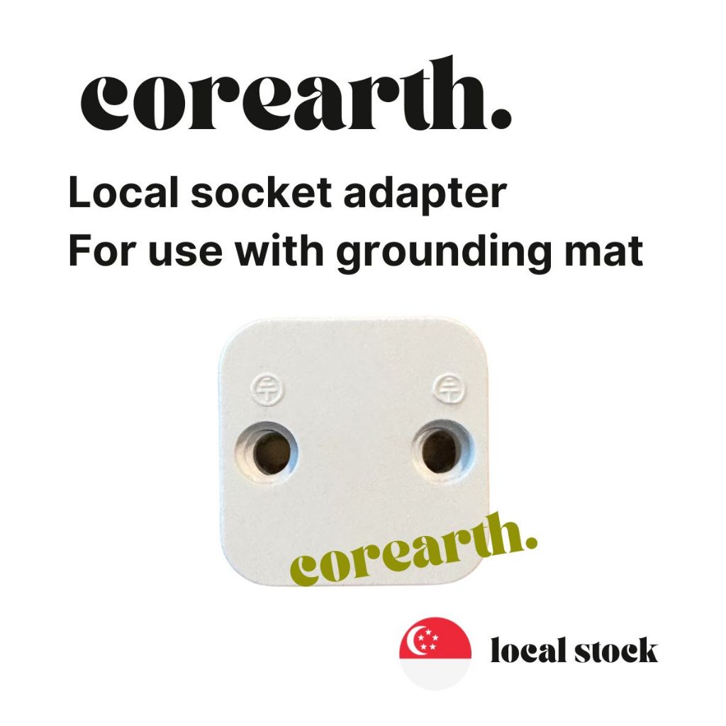 corearth grounding mat local socket adapter plug | Shopee Malaysia