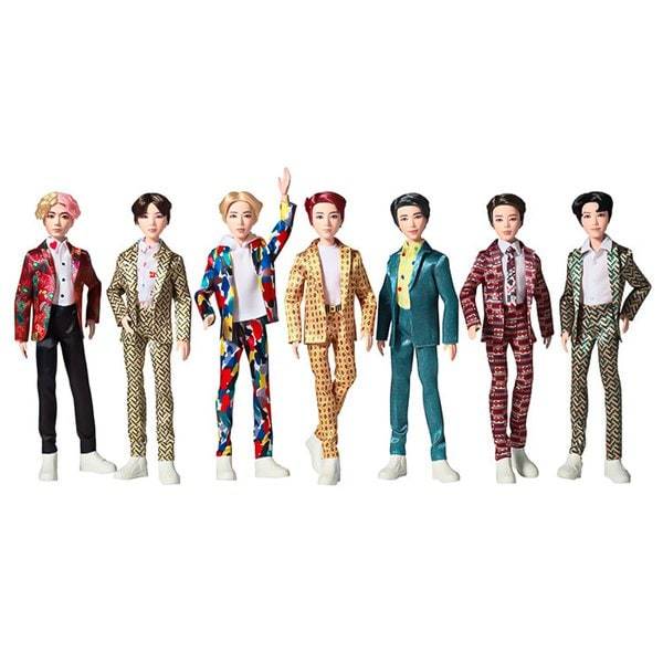 BTS Official Fashion Doll 7-Pack by Mattel | Shopee Malaysia