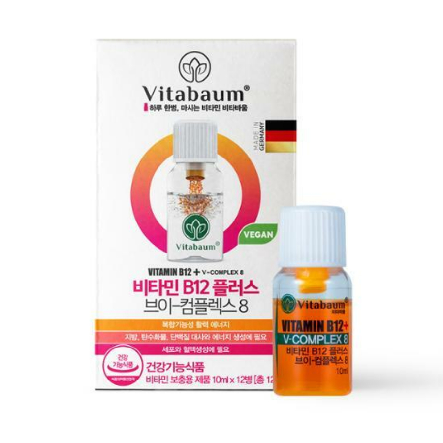 Vitabaum Vitamin B12 Plus V Complex 8 (12 bottles) | Shopee Malaysia