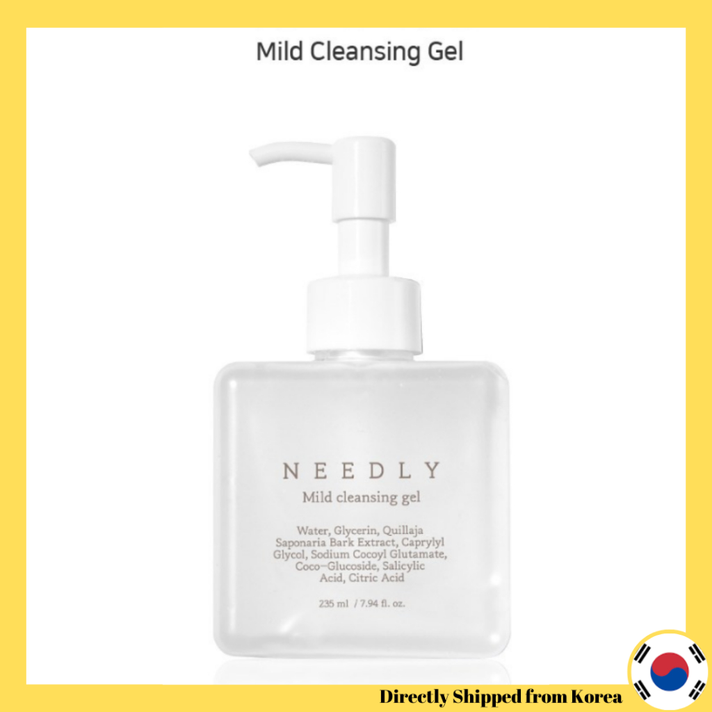 Needly Mild Cleansing Gel 235ml Acne Prone Skin Mildly Acidic