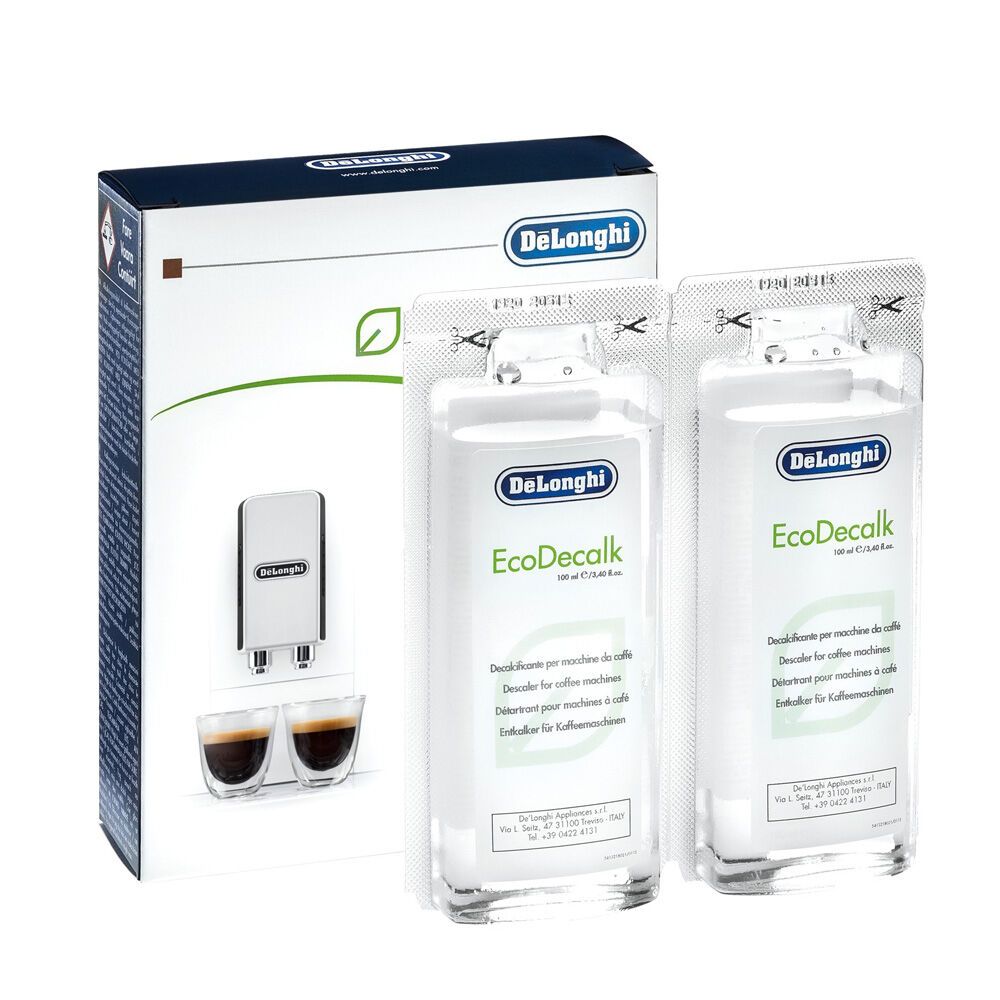 DeLonghi EcoDecalk Descaler Universal Descaling Solution Coffee ...