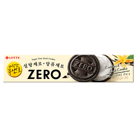 [ a collection of Lotte ZERO chocolate cookie choco cake peach kiwi ...