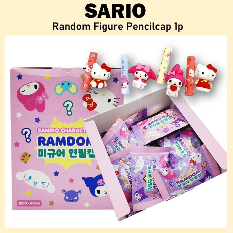 [SANRIO] Characters Random Figure Pencilcap 1P | Shopee Malaysia