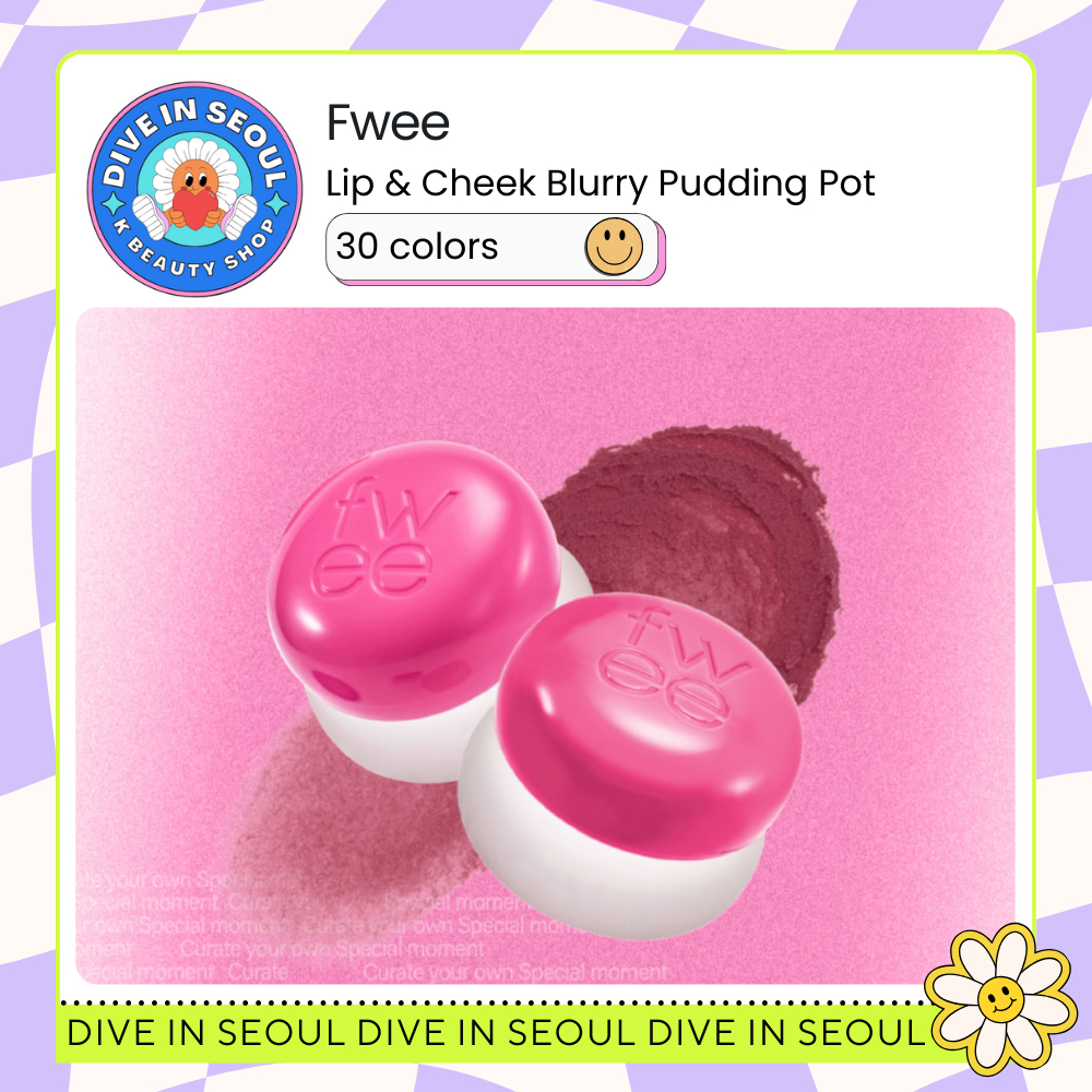 [FWEE] Lip & Cheek Blurry Pudding Pot – 30 colors / 5g | Shopee Malaysia