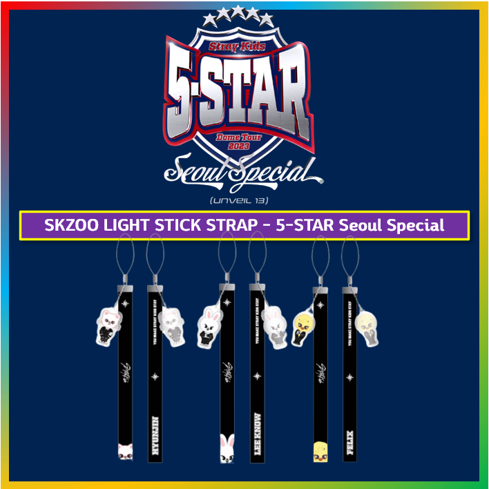 (Ready To Ship) SKZOO LIGHT STICK STRAP - 5-STAR Seoul Special | Shopee ...