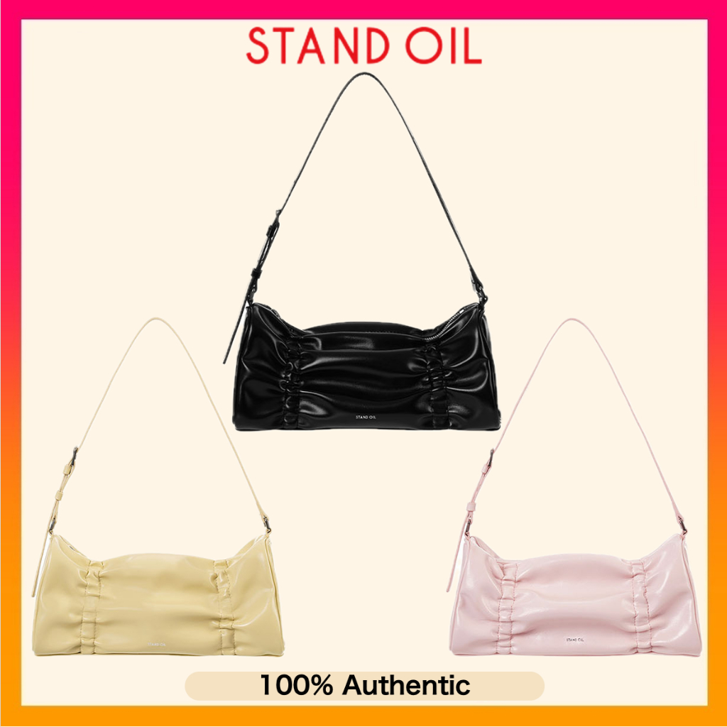 STANDOIL Pleats Bag Stand Oil Bag - 3 Colors | Shopee Malaysia
