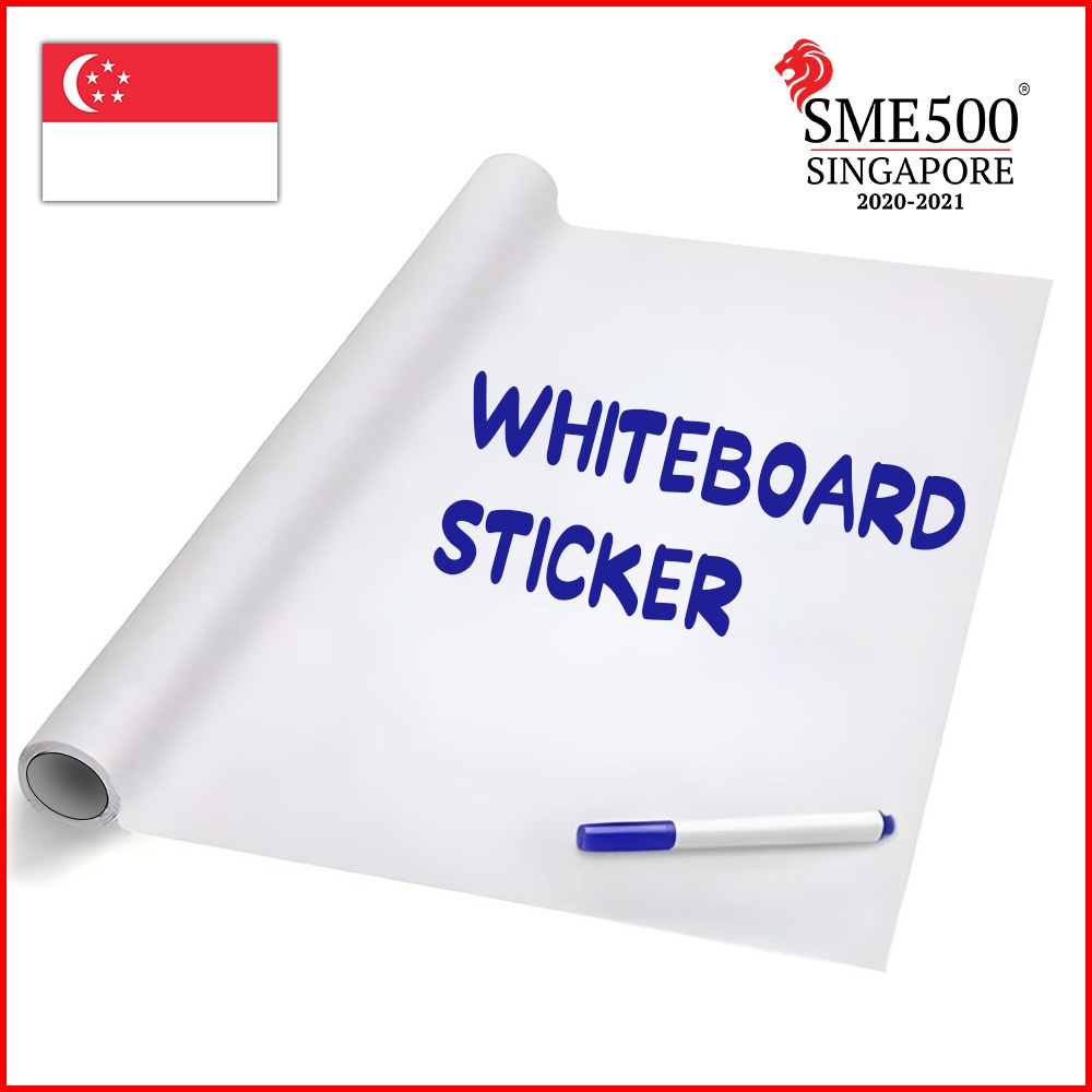 Self-Adhesive Whiteboard | Erasable Glossy Whiteboard Sticker Sheet ...