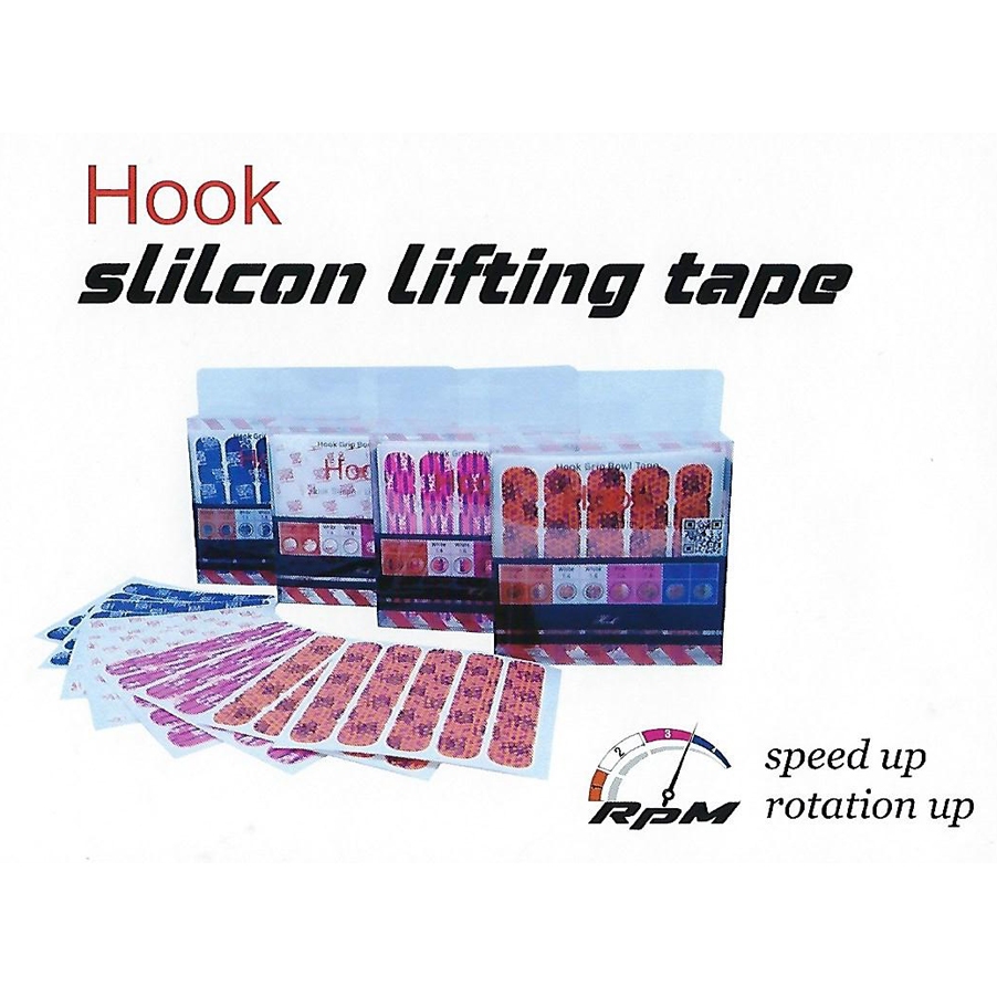 HOOK Multi Purpose Silicone Bowling Tape for Index and Middle Finger ...