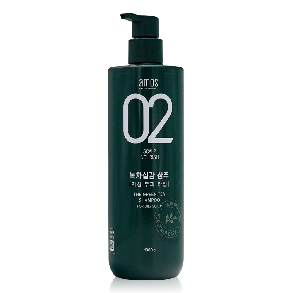 [AMOS PROFESSIONAL] The GREEN TEA Shampoo 1000ml/Hair loss prevention ...