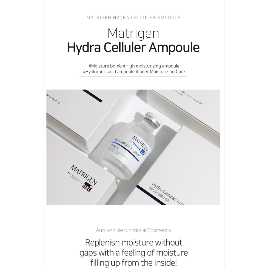 MATRIGEN HYDRA AMPOULE 50ml | Shopee Malaysia