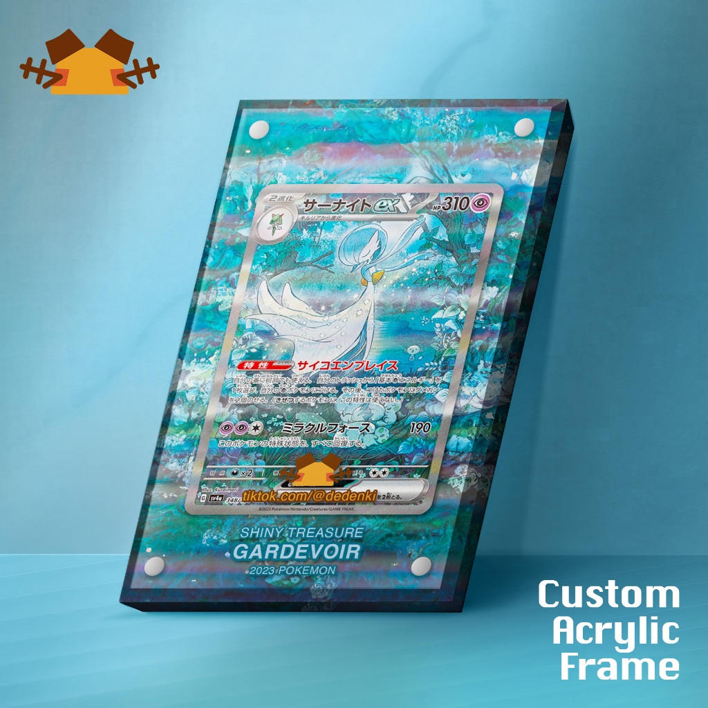 Gardevoir Shiny Treasure Custom Card Frame | Shopee Malaysia
