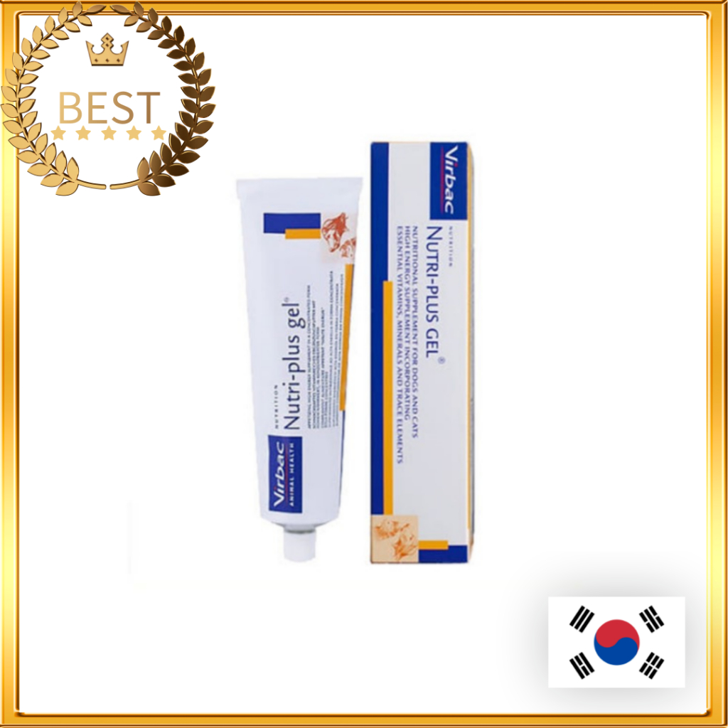 [Virbac] Nutri-Plus Energy Gel 120g For Recovery Dogs and Cats ...