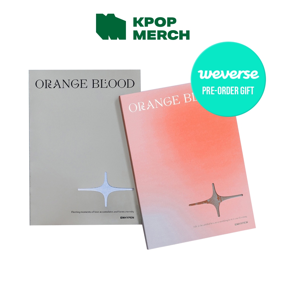 (Weverse POB) ENHYPEN - Orange Blood | Shopee Malaysia