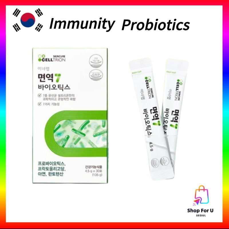 [KOREA] CELLTRION INNER LAB Immunity 7 Biotics Lactobacillus 4.5g X 30p Beauty Energy Supports ...
