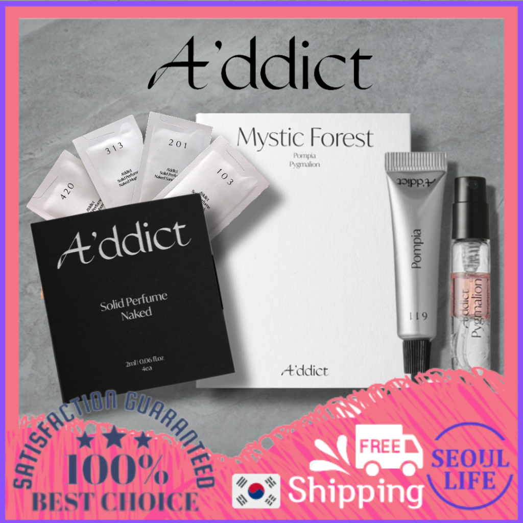 ADDICT Solid Perfume Try Kit 2ml*4scents / Mystic Forest ( Eau de ...