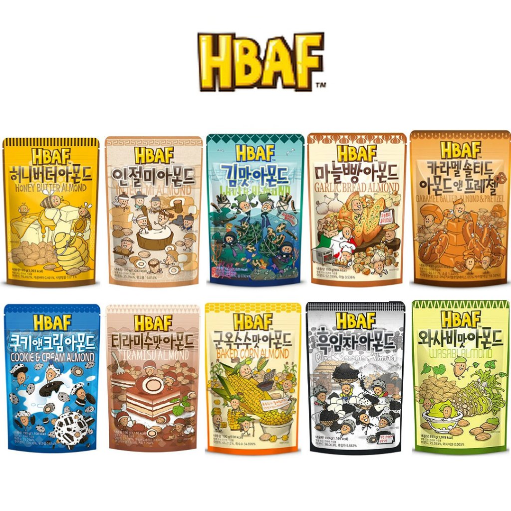 [HBAF] Honey Butter Almond All Flavors_190g | Shopee Malaysia