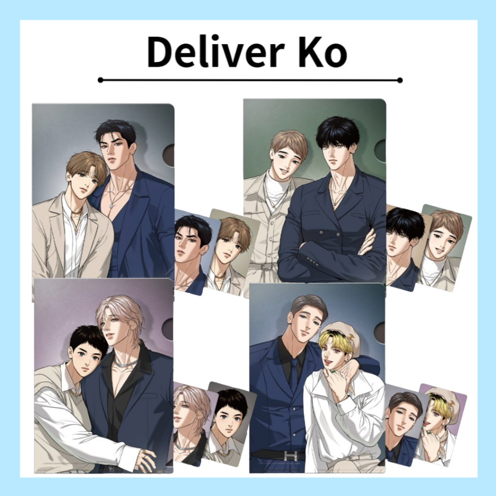 [Official goods | in stock] Lezhin Bomtoon BL webtoon Clear File (BJ Alex / Jinx) | Shopee Malaysia