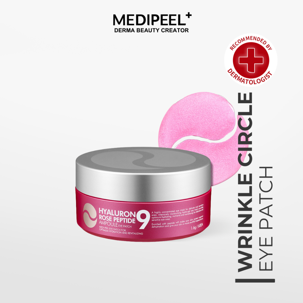 Medipeel Hyaluron Rose Peptide 9 Ampoule Eye Patch (60 Pcs) | Shopee ...