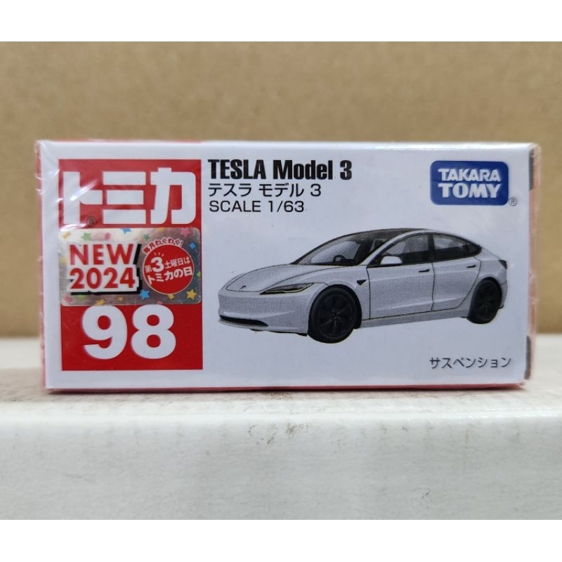 Tomica 98 Tesla Model 3 | Shopee Malaysia