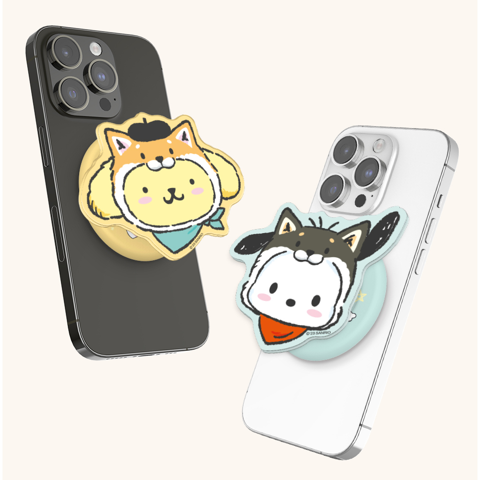 Sanrio puppy costume theme magnetic acryl tok griptok popsocket kuromi ...