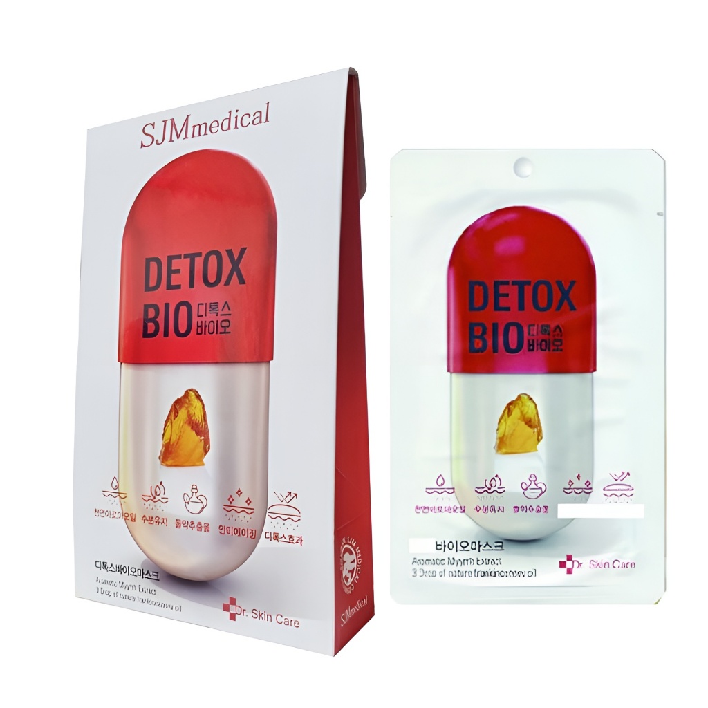 SJM Medical Bio Detox Mask 25g*10 sheets. Ikel. Made in Korea | Shopee ...