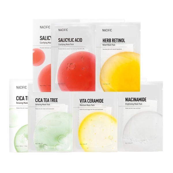 [NACIFIC] Mask Pack 30g 1PCS From Korea | Shopee Malaysia
