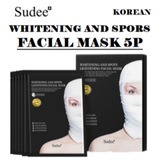 [SUDEE] Whitening AND Spots Lightening Facial Mask 30g Mask Pack 5ea ...