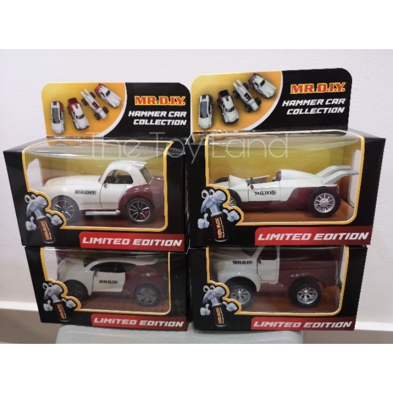 READY STOCK LIMITED EDITION MR DIY Hammer Car Collection 2024 Sport Car Racing Car Jeep Classic ...