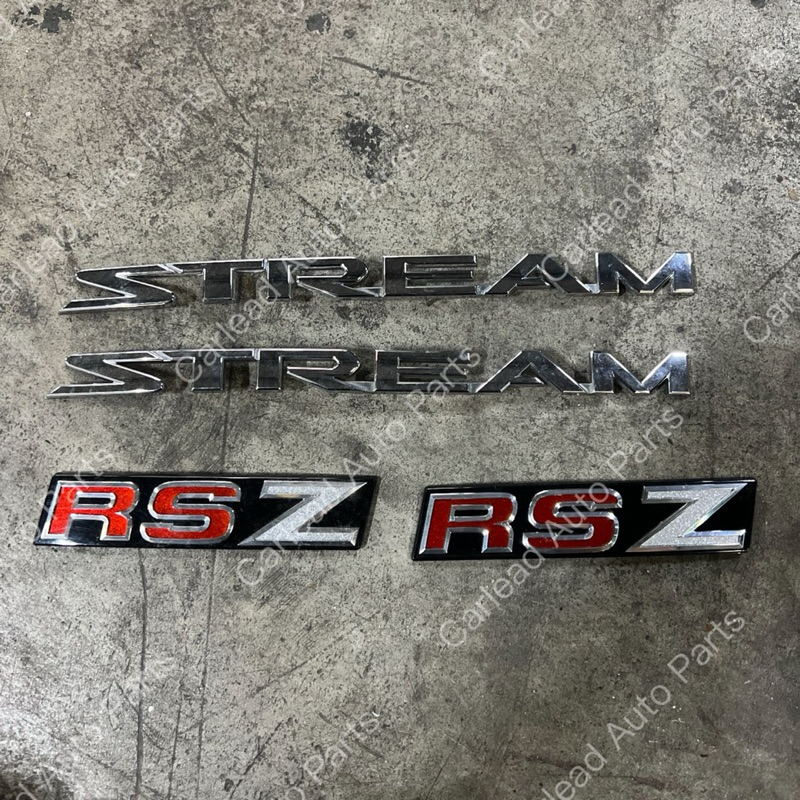 Honda Stream RN6 RN8 Original Emblem RSZ Logo IMPORTED FROM JAPAN USED ...