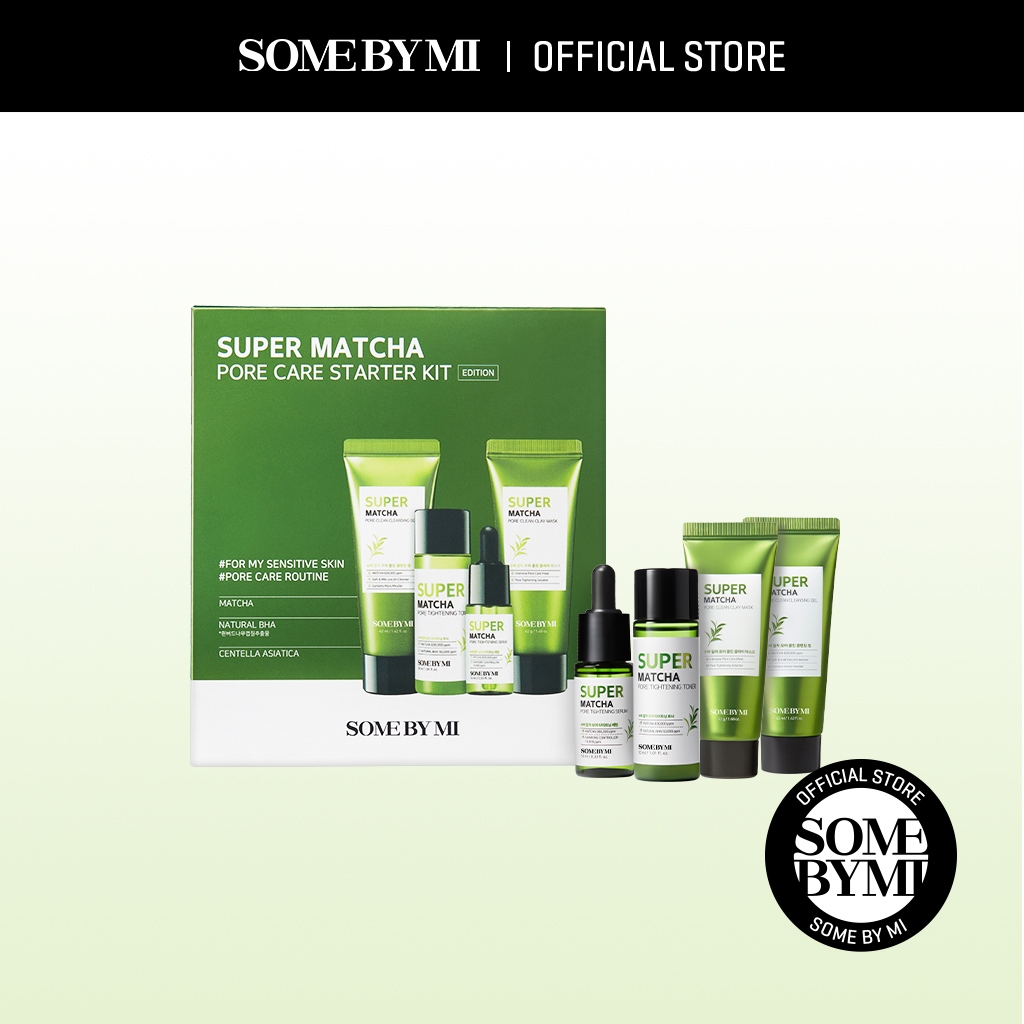 [Gift] SOMEBYMI Super Matcha Pore Care Starter Kit (gimmick) | Shopee ...