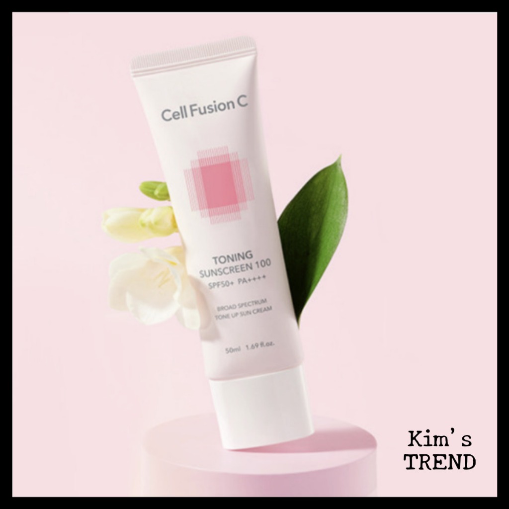 [Cell Fusion C] Toning Sunscreen 100 SPF50+ PA++++ (50ml) | Shopee Malaysia